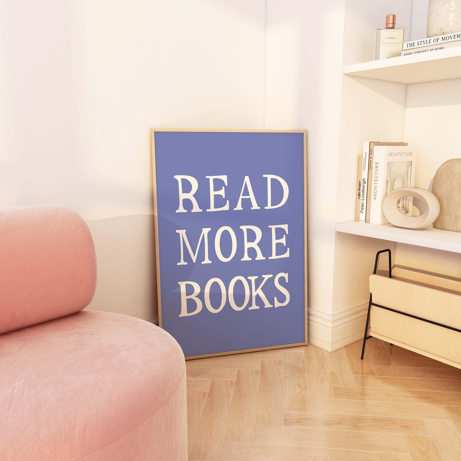 Read More Books Print | Digital Art Download | Cute Library Decor ...
