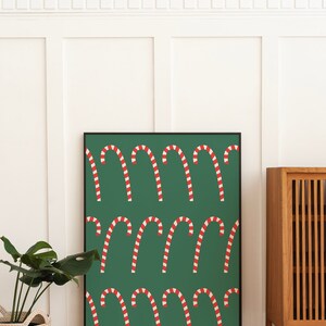 Set of 6 Christmas Gallery Wall | Digital Art Download | Colorful ...