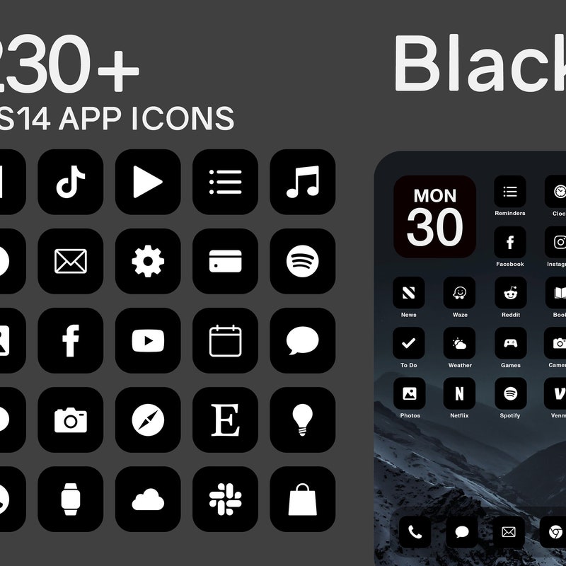 Ios 14 Icons - Etsy