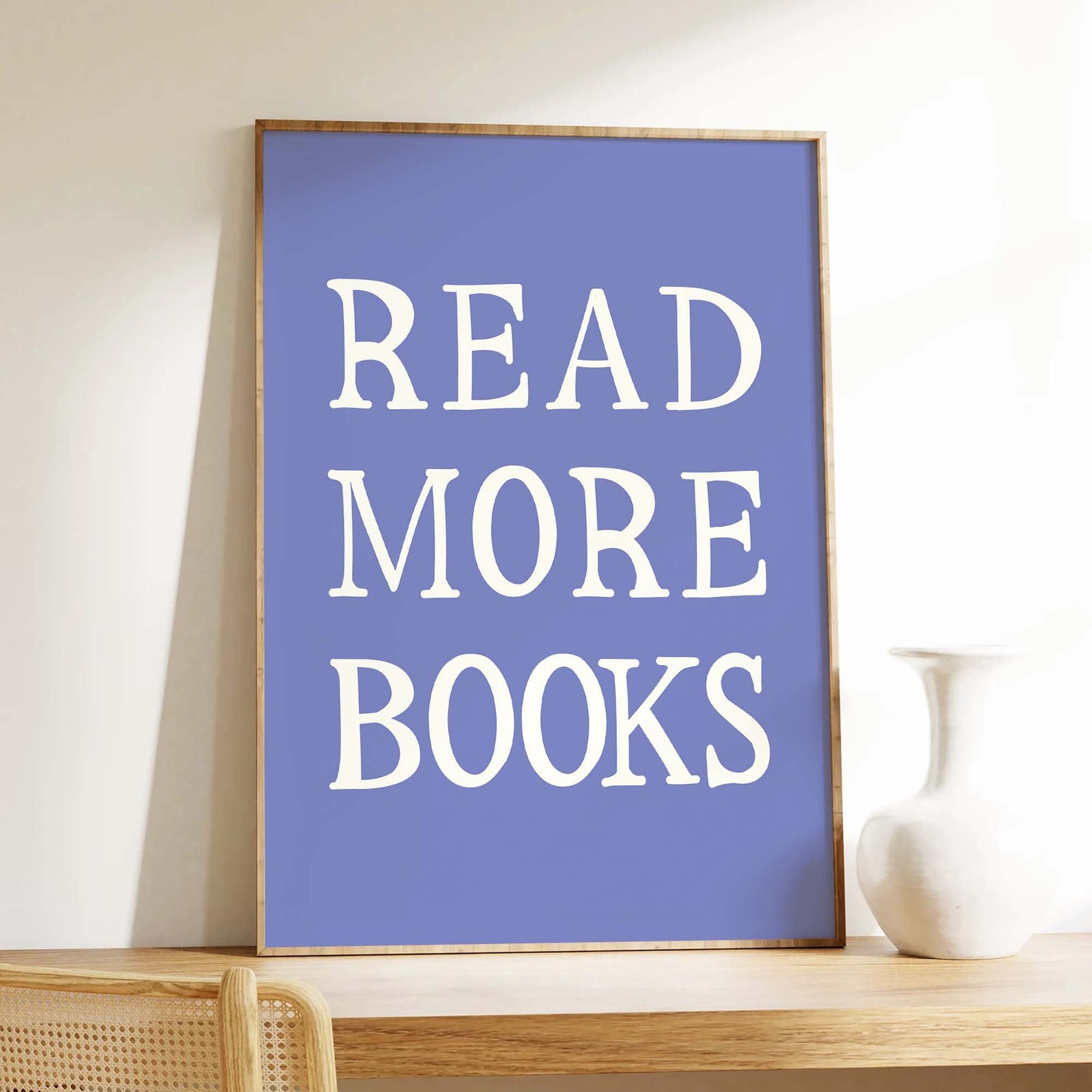 Read More Books Print | Digital Art Download | Cute Library Decor ...
