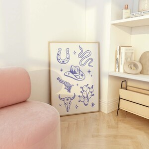 Western Print | Digital Art Download | Western Art Print | Country Wall ...