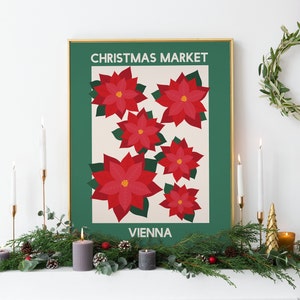 Set of 6 Christmas Gallery Wall | Digital Art Download | Colorful ...