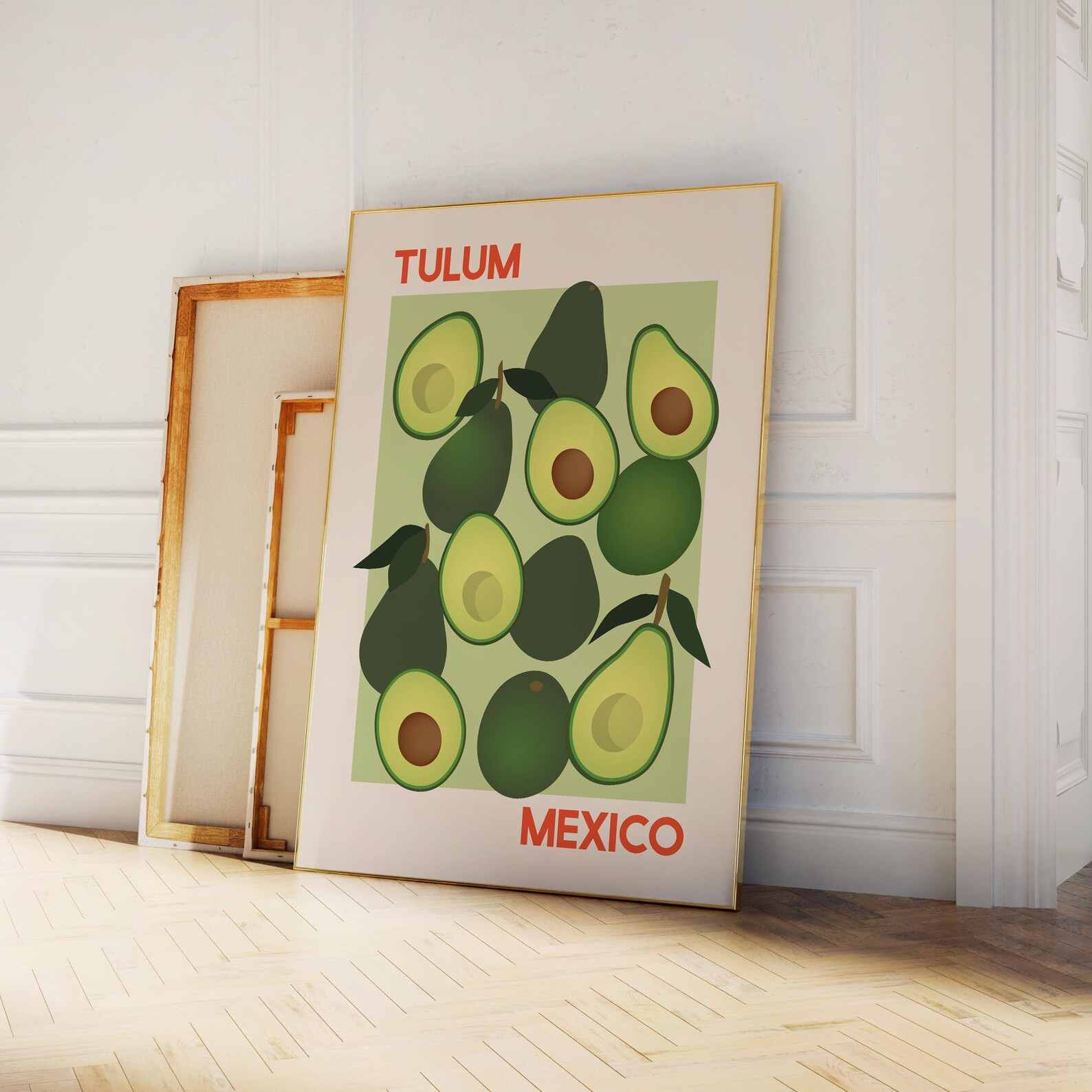 Avocado Tulum Mexico Print, Digital Art Download, Avocados Fruit Market ...