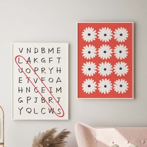Valentine's Day Gallery Wall, Digital Art Download, 10 Printable, Cute ...