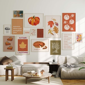 Fall Art Prints Mega Bundle, Digital Art Download, 30+ Printables ...
