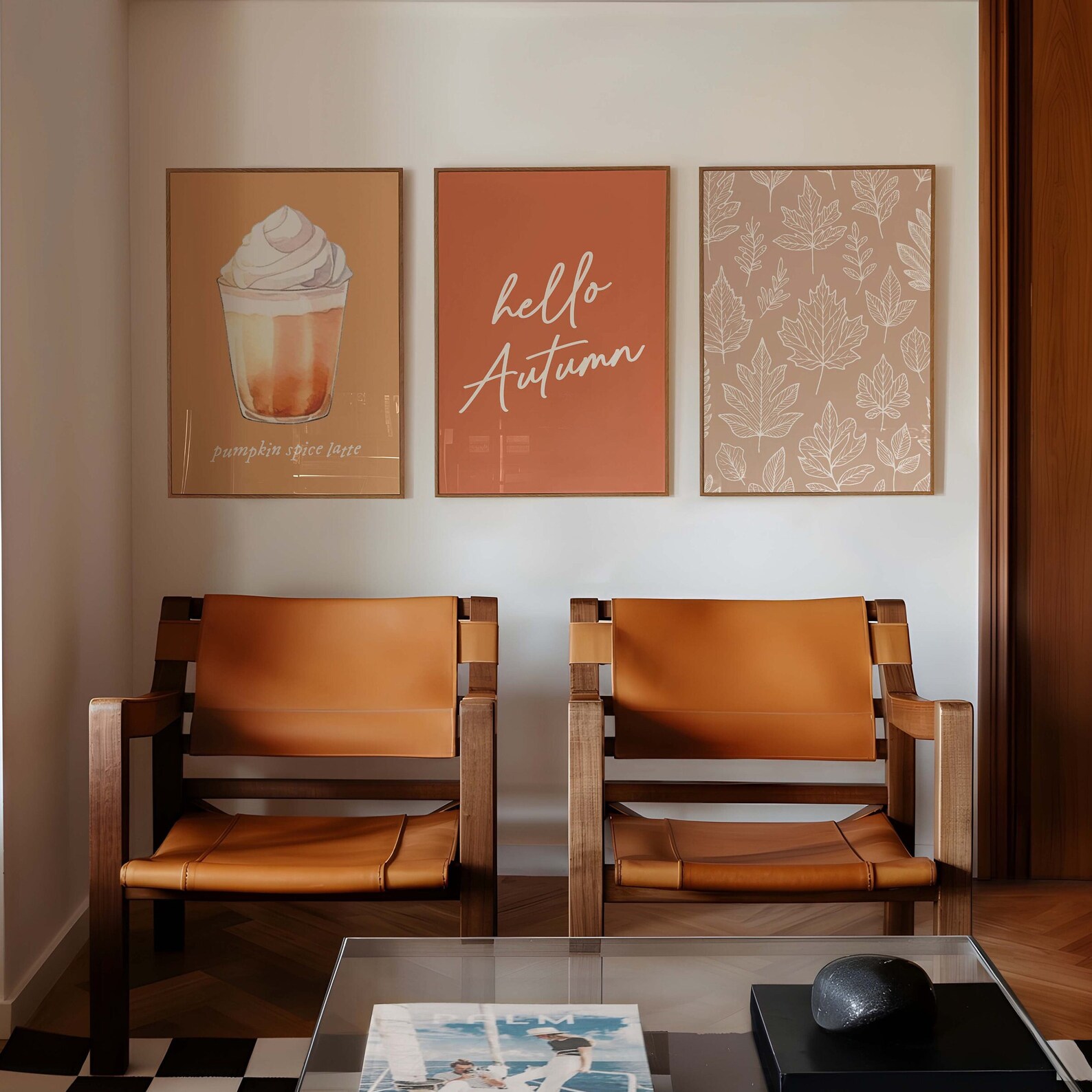 Fall Gallery Wall, Digital Art Download, 10 Printables, Rustic Fall Art ...