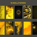 Ios Yellow & Black App Icons 230 Yellow and Black Minimal Ios 14 Modern ...
