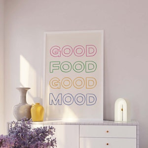 Kitchen Gallery Wall Set | 10 Printables | Digital Art Download | Cute ...