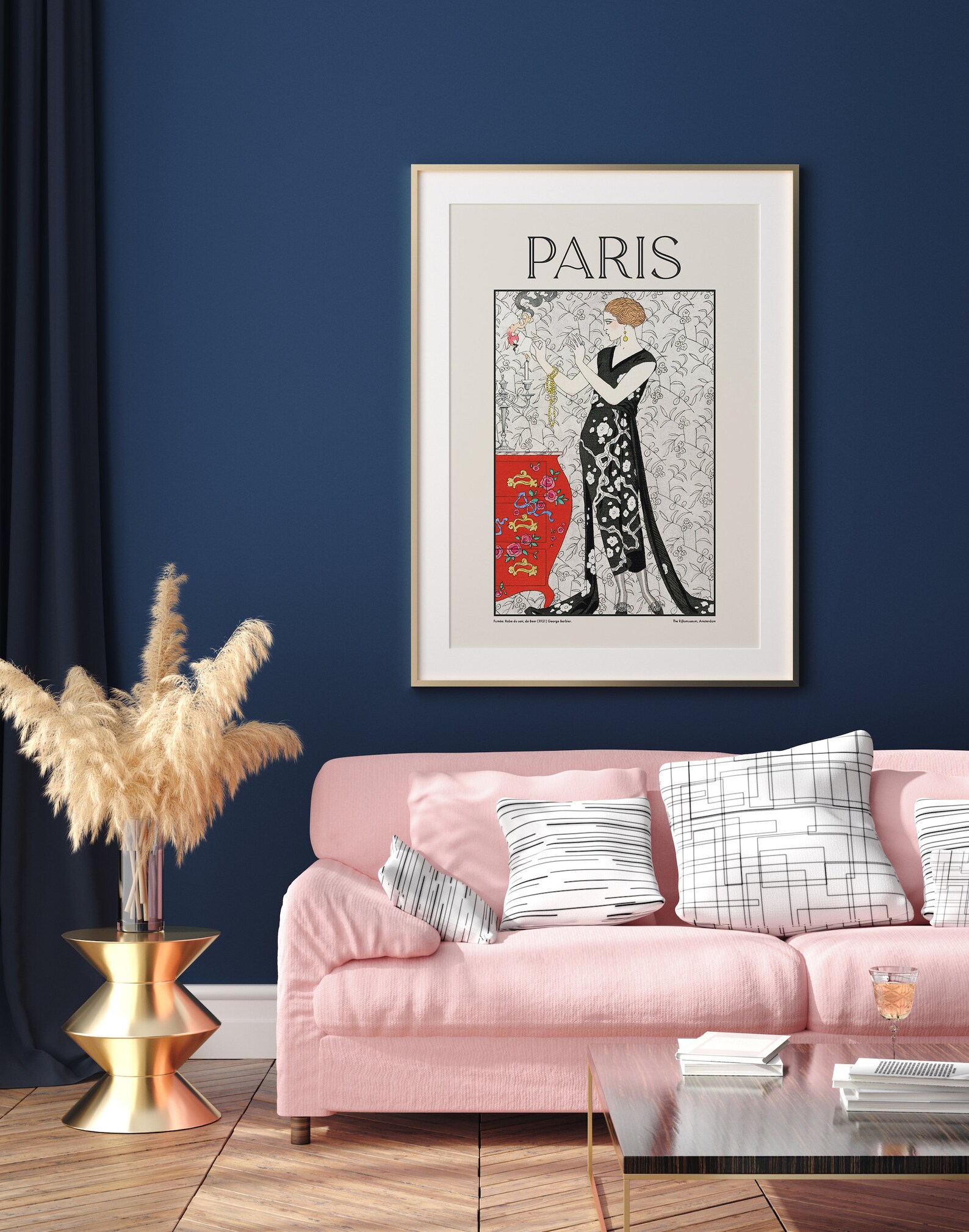Set of 2 French Fashion 1920s Prints Digital Art Download - Etsy