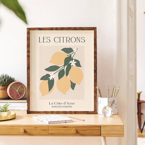 Lemons Capri Italy Print Digital Art Download Lemon Fruit - Etsy