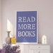 Read More Books Print | Digital Art Download | Cute Library Decor ...