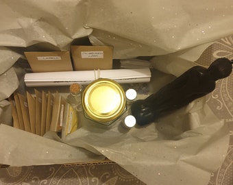Dark Arts & Black Magic Box Kit Bundle Vegan Organic Herb - Etsy
