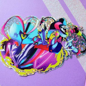 Helluva Boss Fizzarolli and Ozzie Stickers 7 Designs - Etsy