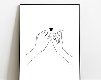 Pinky Promise - Etsy