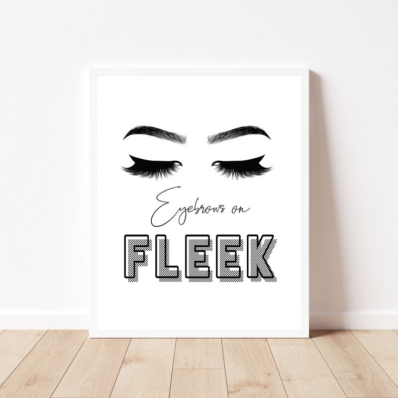 Eyebrows on Fleek - Etsy