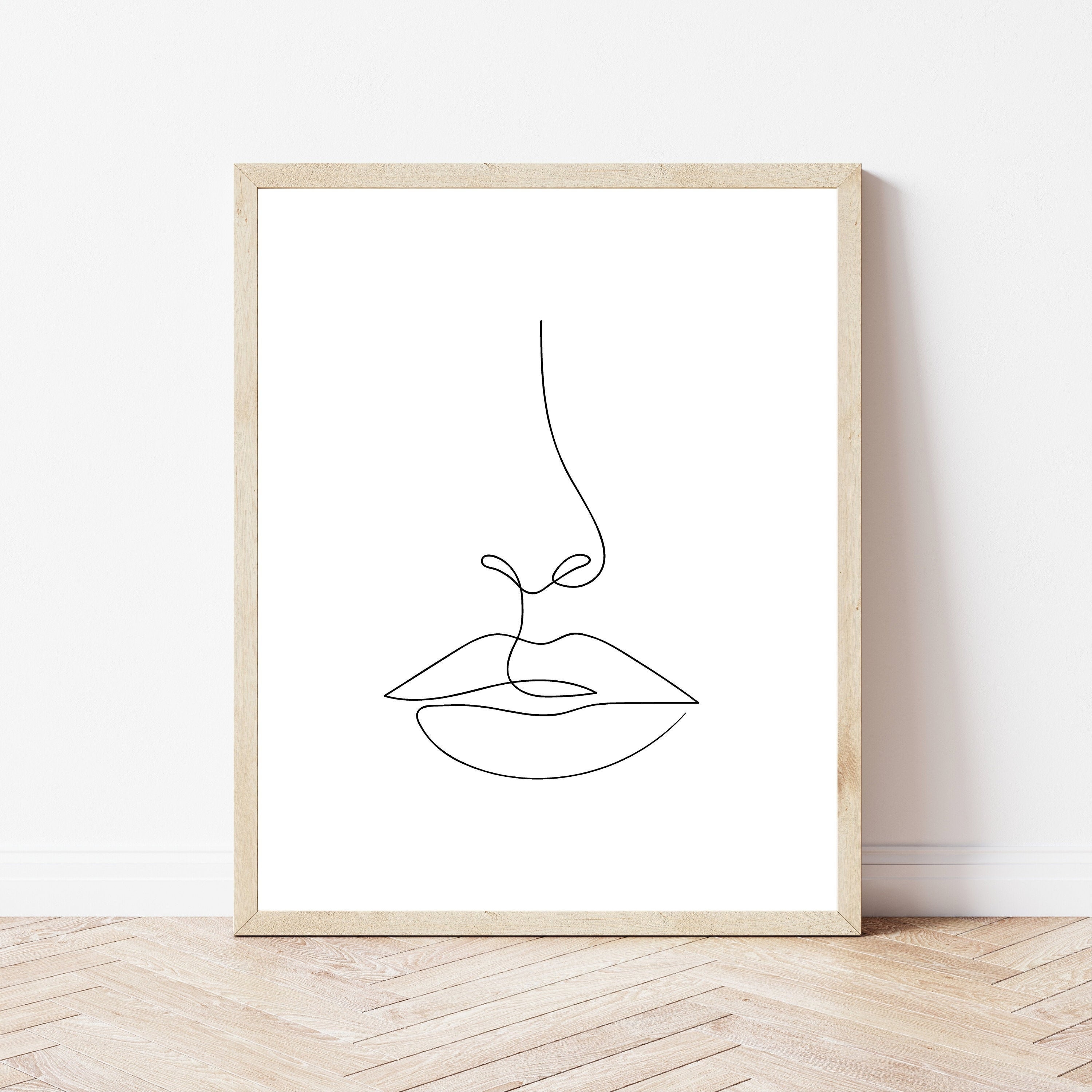 Line Art Woman Face Abstract Woman Print Fine Line Art - Etsy Australia