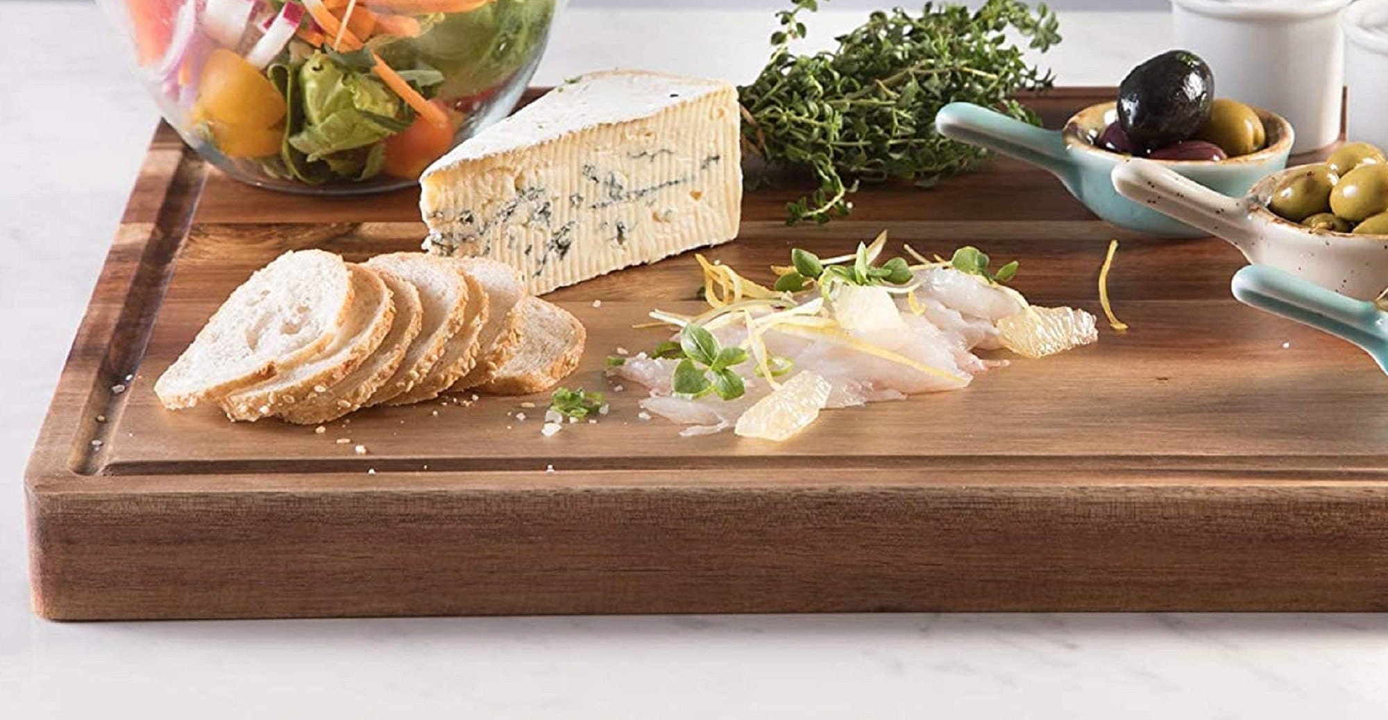 Large Butcher Board Teak Wood Butcher Block Butcher Cutting - Etsy