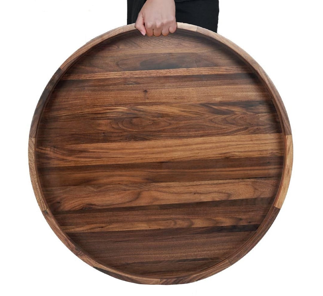 Ottoman Tray Large, Farmhouse Tray, Wooden Tray, Breakfast Tray ...