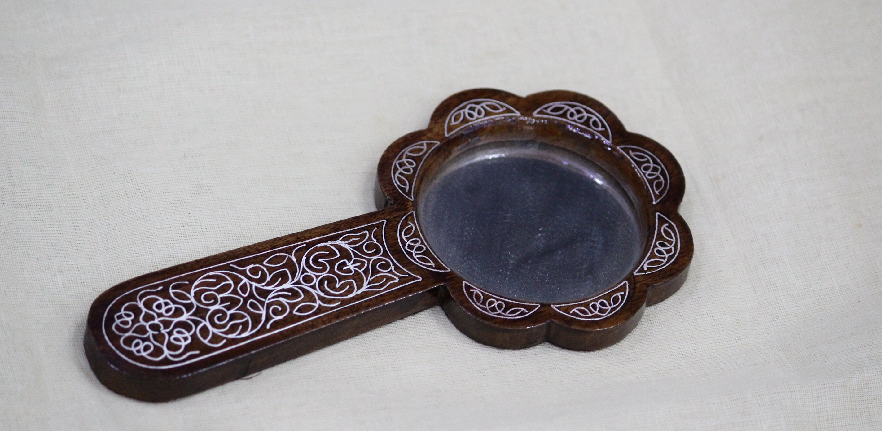 Hand Mirror Vanity Hand Mirror Wooden Mirror Handmade - Etsy