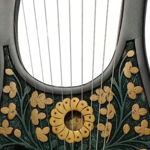 Lyra Harp 10 Metal String Handmade Sheesham Wood Lyre Harps - Etsy