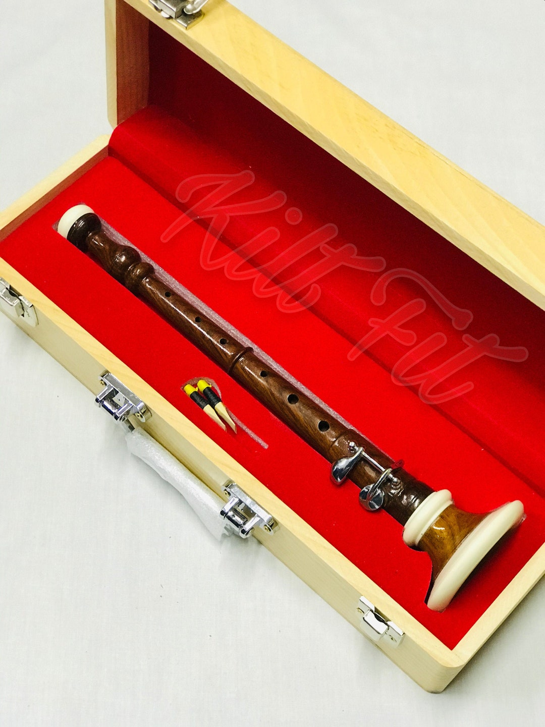 Bombard Chanter Handmade Rosewood Bombard Chanter 2 Reeds & - Etsy