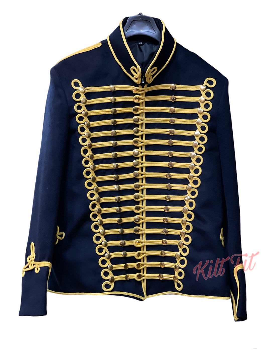 Men's Navy Blue Hussars Jacket Blue Hussars Tunic Jacket - Etsy