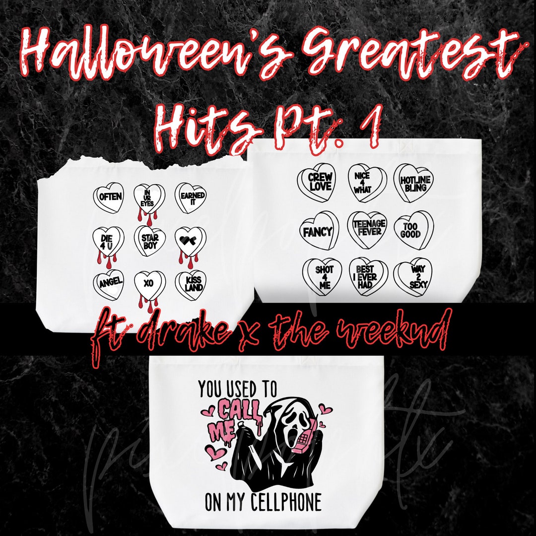 The Weeknd Drake Valentines Tote Bags Scream Conversation - Etsy