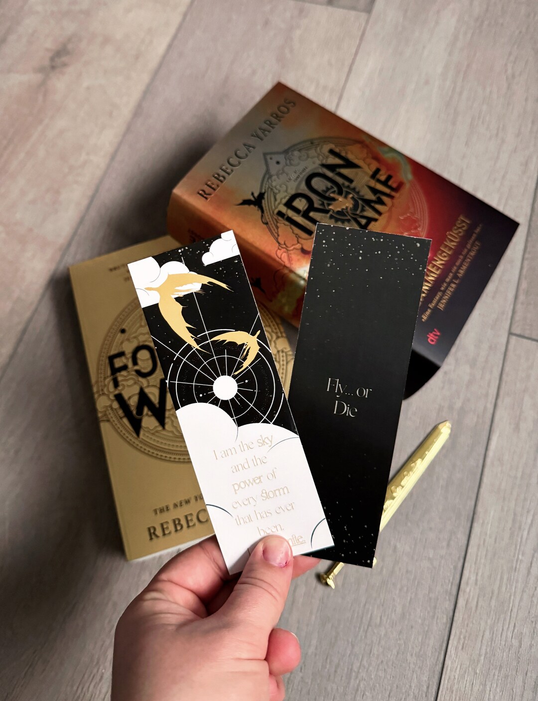 Bookmark Fourth Wing I Am Infinite - Etsy