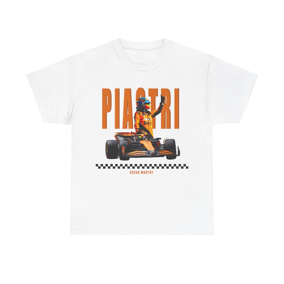 Oscar Piastri Mclaren Shirt - F1 Racing Fan Gift, Motorsport Tee ...