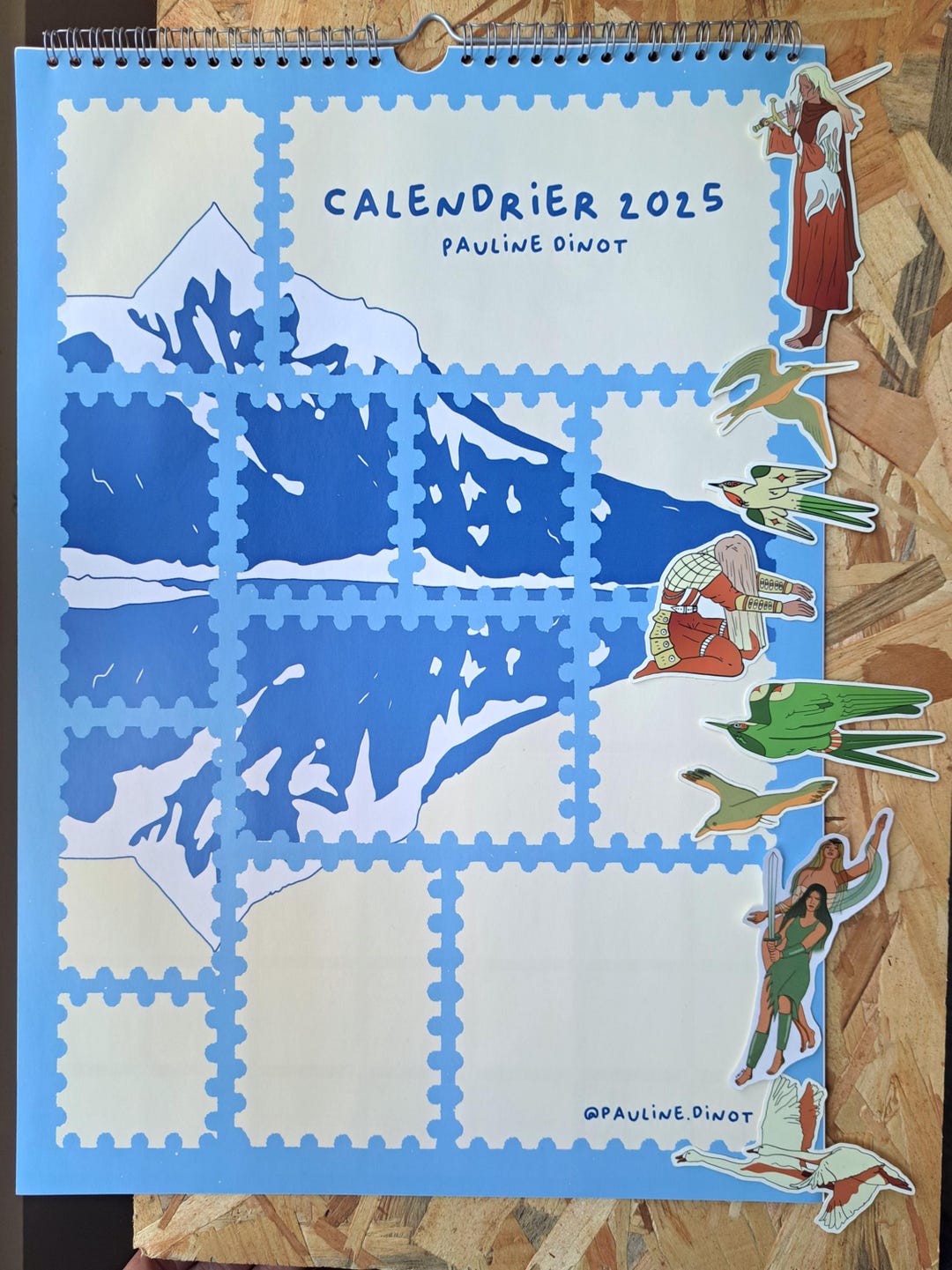 All Star 2025 Pack 2025 Calendar Stickers - Etsy