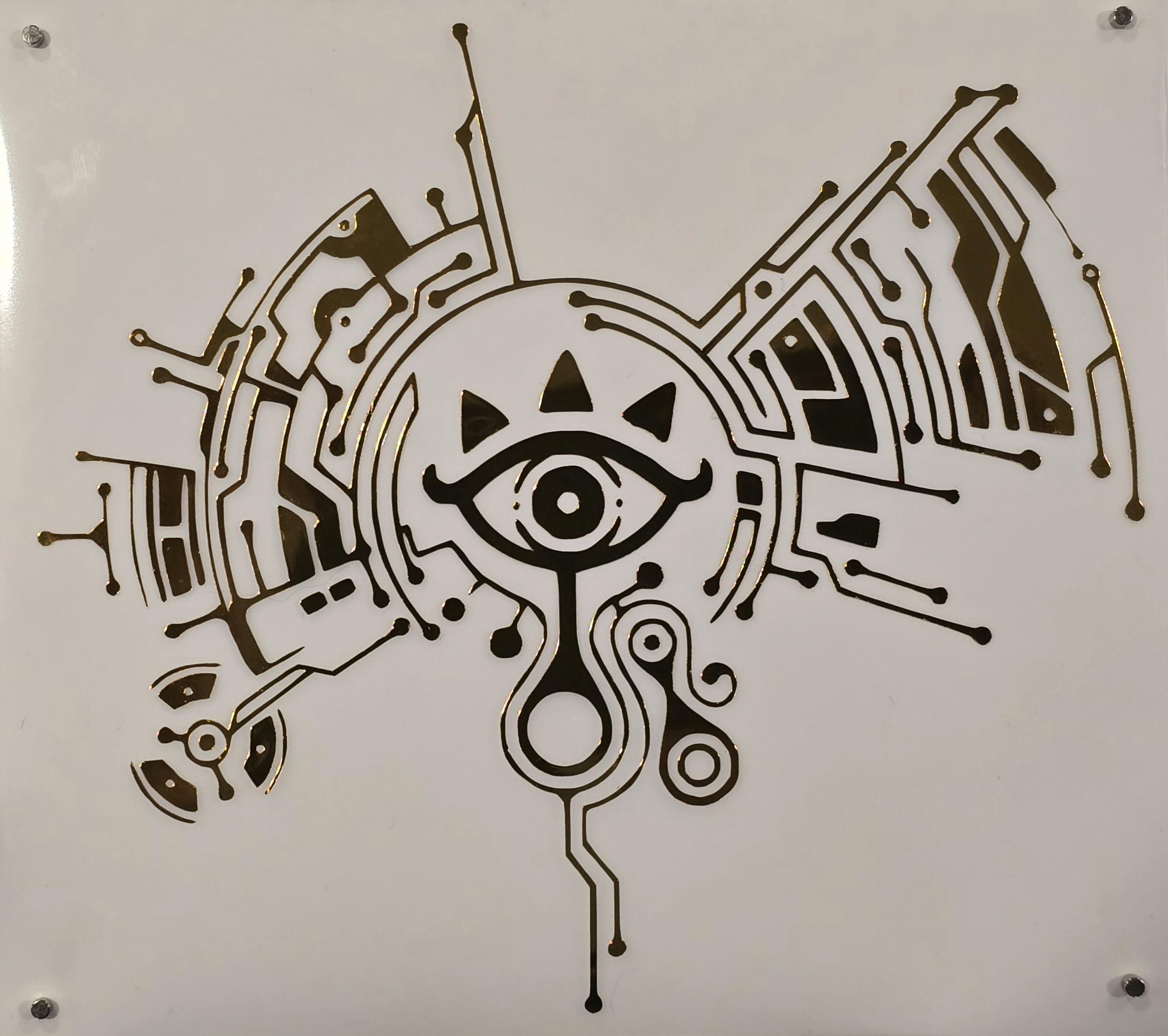 Legend of Zelda Vinyl Decals - Sheikah Crests - 6 Inches Default Height ...