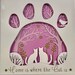Cat Shadow Box, Layered Paper Art, Cat Lovers Gift - Etsy UK