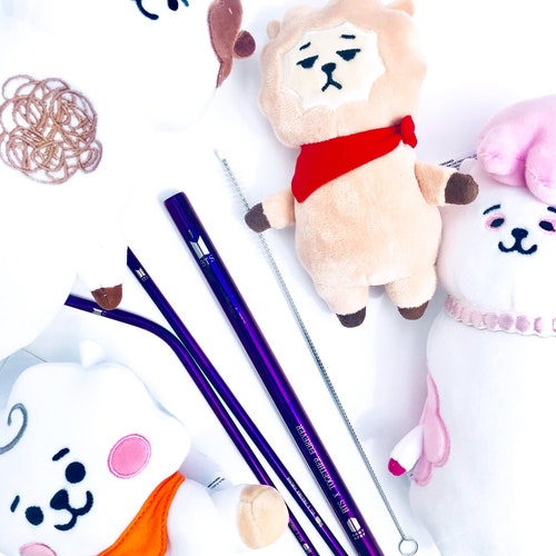 RESTOCK BTS Chopsticks Together Forever 1 Pair Metal - Etsy