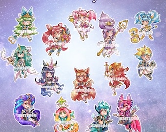 League of Legends Stickers, Star Guardian Ezreal, Cute Star Guardian ...