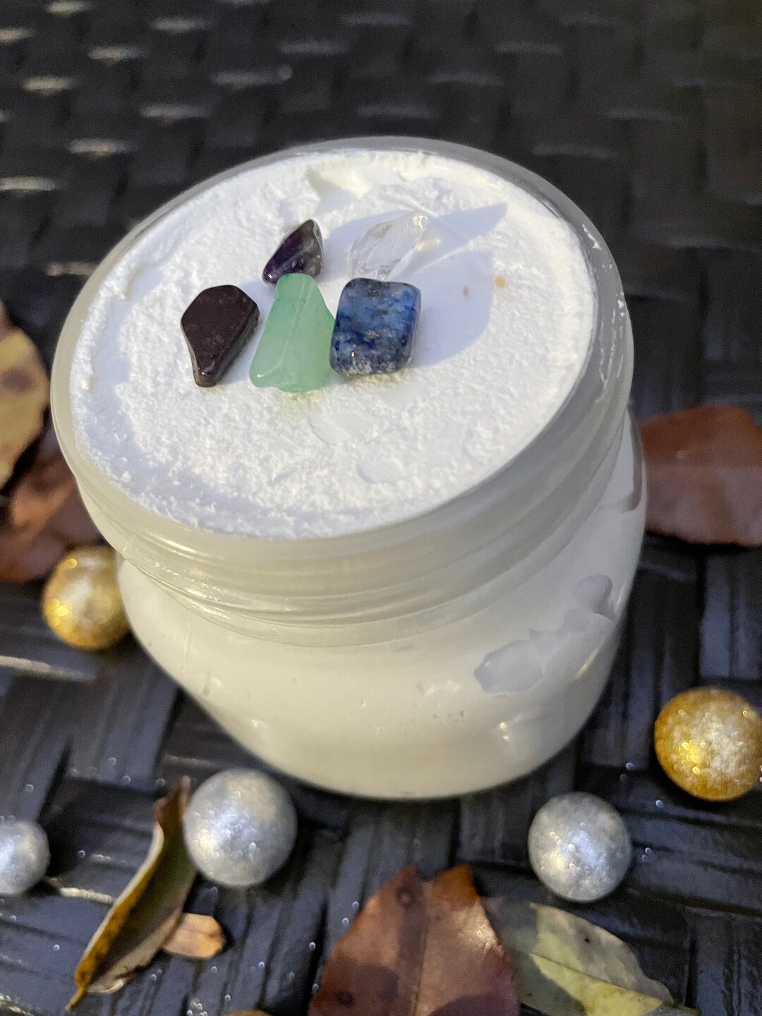 Solar Plexus Chakra Shea Butter, Chakra Balancing, Crystal-infused ...