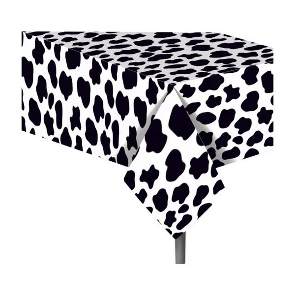 Cow Print Table Runner - Etsy