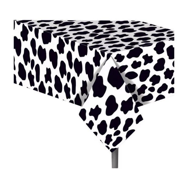 Cow Print Table Runner - Etsy