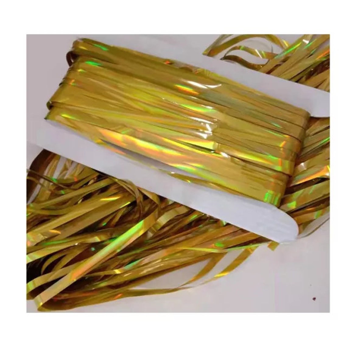 3 Packs Gold Fringe Foil Curtains for Party Photo Backdrop, Wedding ...