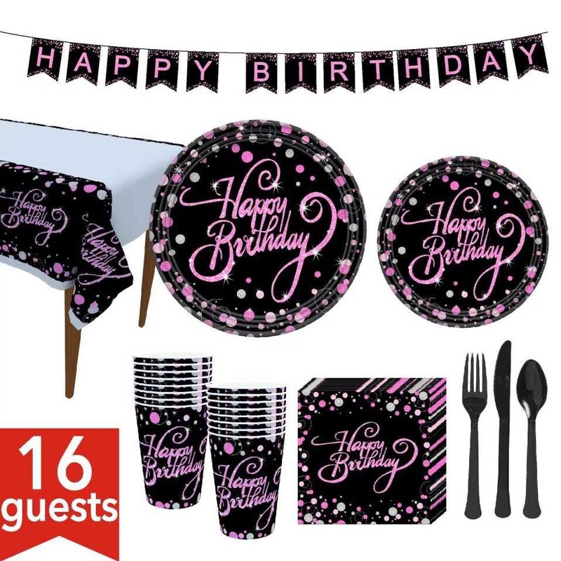 Black and Hot Pink - Etsy