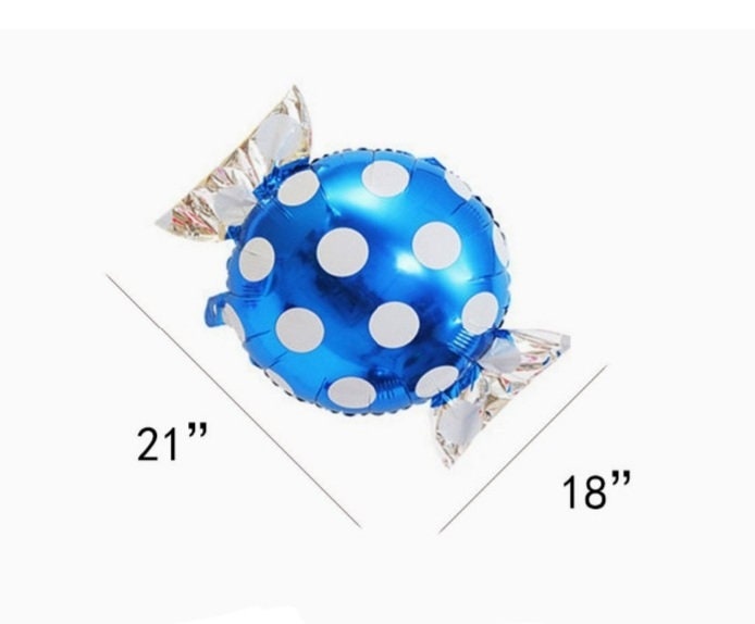 18 Candy Balloons Sweet Candy Party Decor Candy Land - Etsy