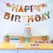 Woodland Animal Theme Happy Birthday Banner Forest Birthday - Etsy