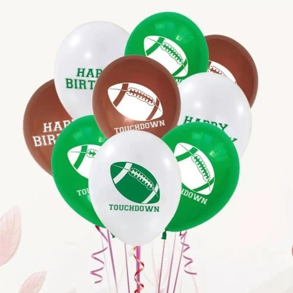 Football Party Balloons - Etsy