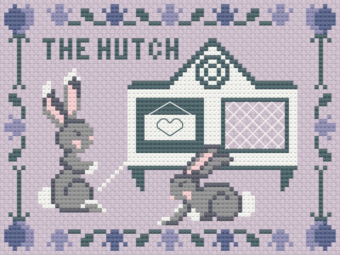 The Hutch Digital Cross Stitch Pattern - Etsy
