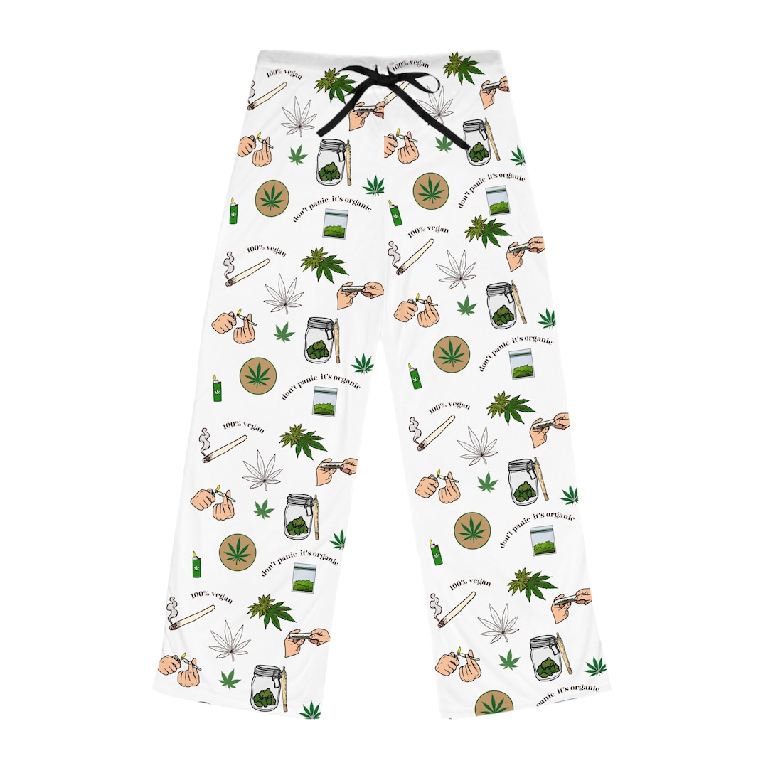 Stoner Women's Pajama Pants, Weed Gifts, Stoner Christmas Gift, Weed ...