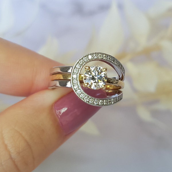 2 Piece Rings - Etsy