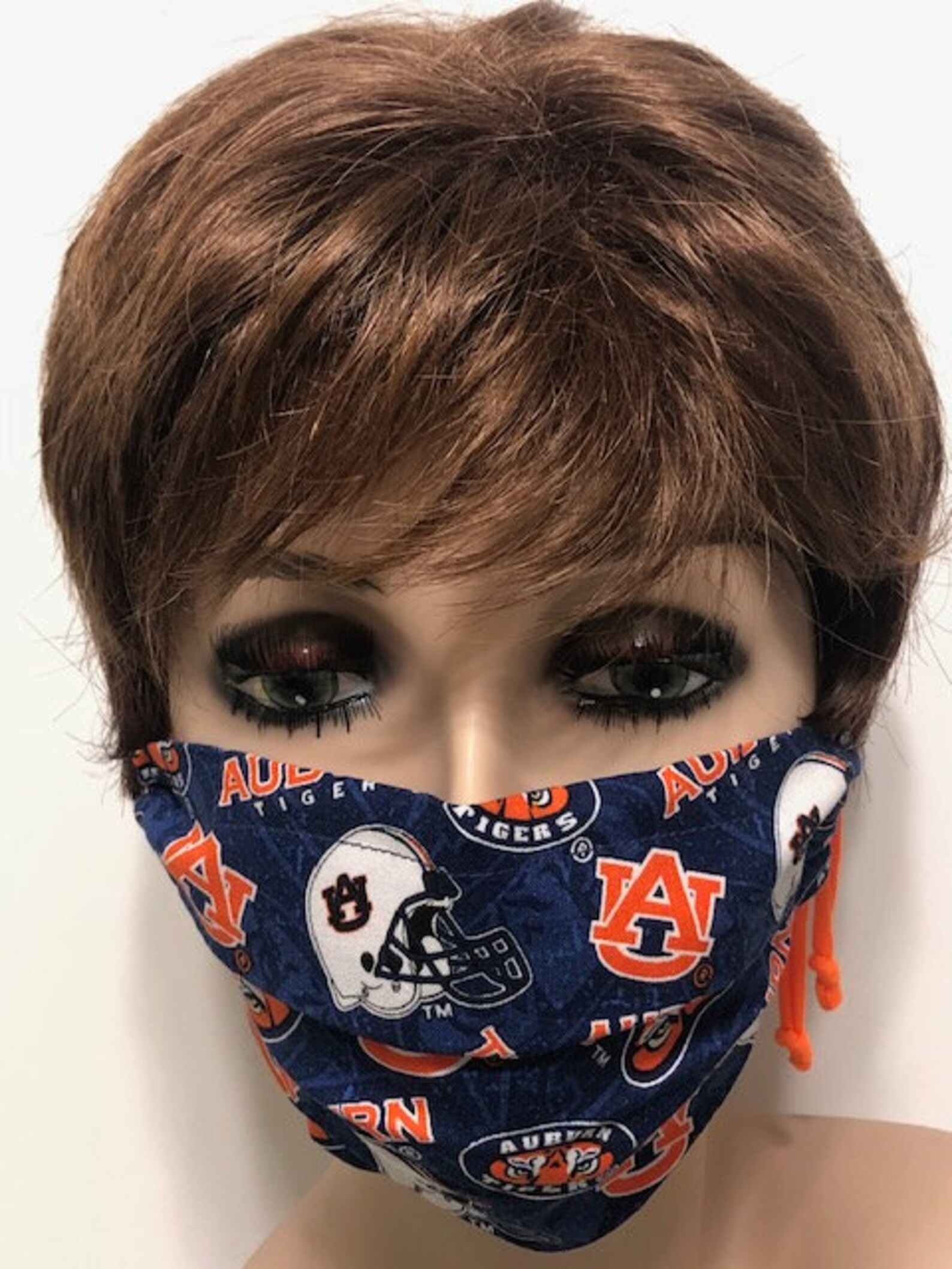 Auburn University Face Masks 60 Football Shadows | Etsy