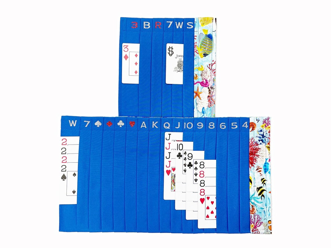 Reef Royal Blue Samba Card Organizer Mats Keep Cards Neat, Uses Less ...