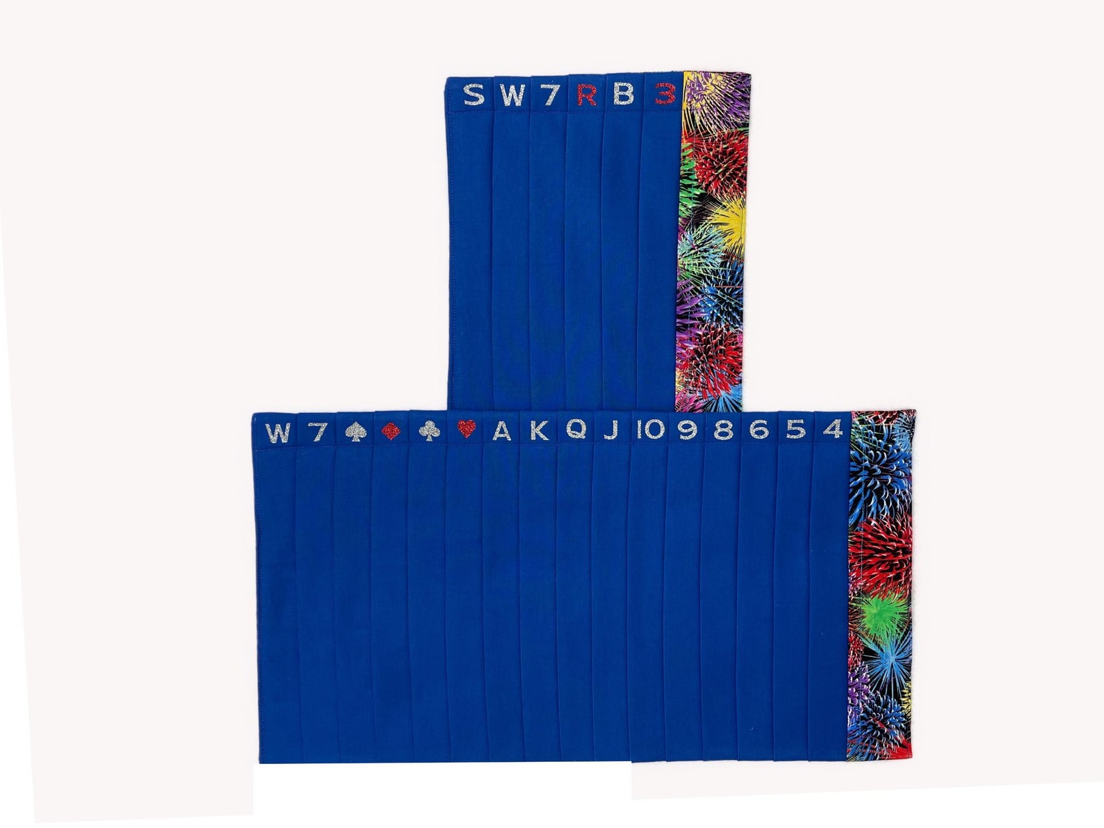 FIREWORKS - Royal Blue - Samba Card Organizer Mats Keep Cards Neat ...