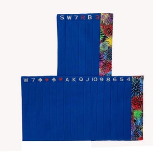 FIREWORKS - Royal Blue - Samba Card Organizer Mats Keep Cards Neat ...