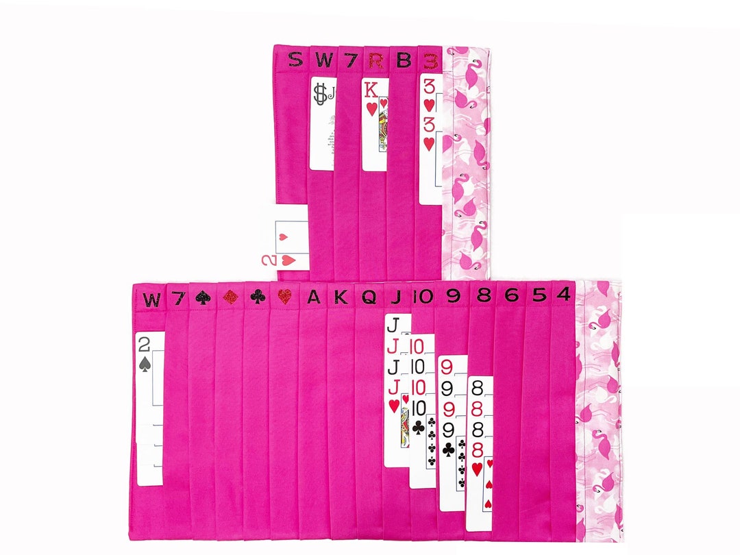 Pinky Pink Samba Card Organizer Mats Keep Cards Neat, Uses Less Space ...